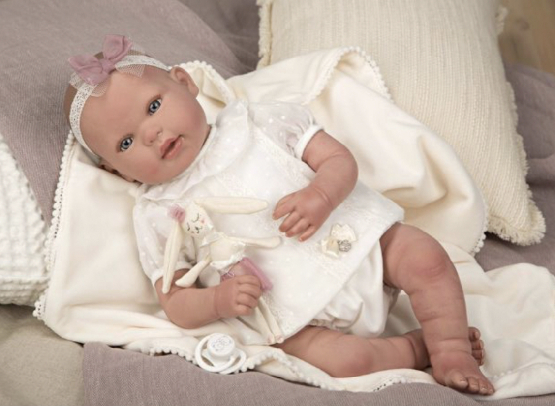 Muñeca Anna Reborn Pintada Con Aerografo - Erika Muñecas