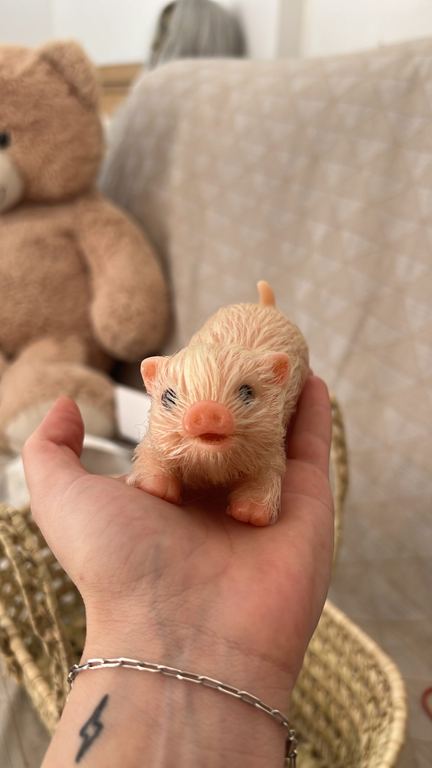 Mini Pig Silicona - Erika Muñecas